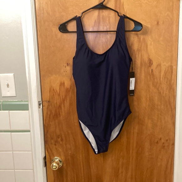 Nicole Miller | Swim | Nwt Nicole Miller Navy Blue One Piece Bathing ...